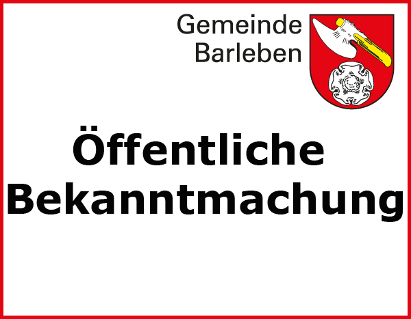 Gemeinde Barleben in Sachsen-Anhalt - Raum für Lebensqualität
